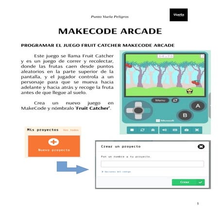 manual sobre cómo programar un juego en Makecode Arcade (2024) | PDF