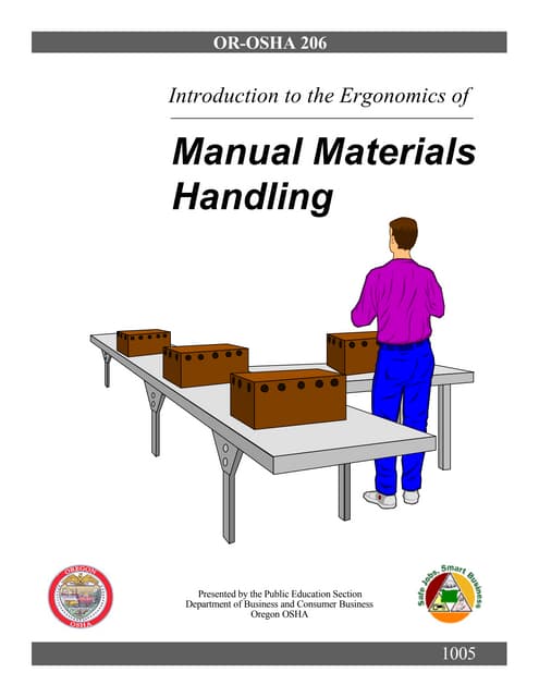 Manual handling | PPTX