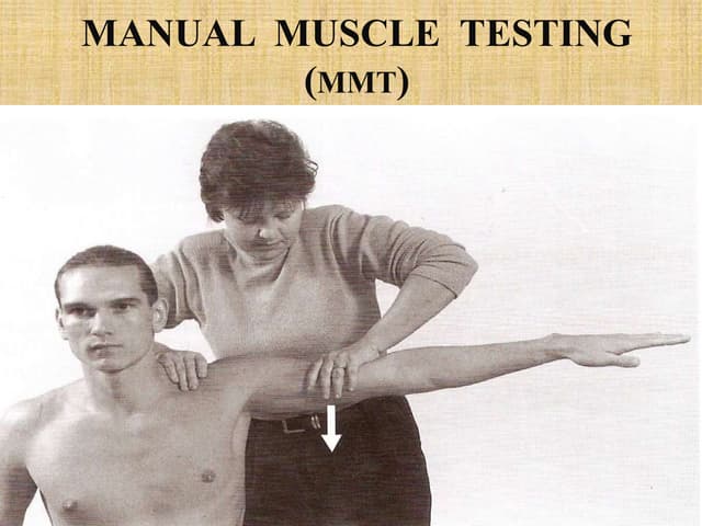 Assessment of muscle power | PPTX