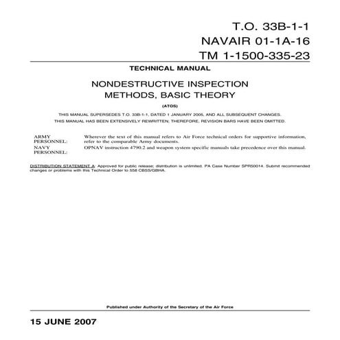 Basic Theory for non destructive testing | PDF