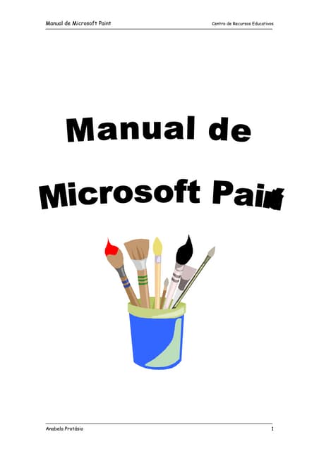 Ferramentas do paint | PDF