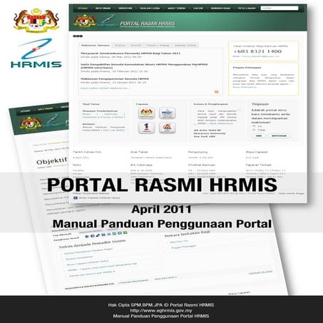 Manual pengguna portal_hrmis | PDF