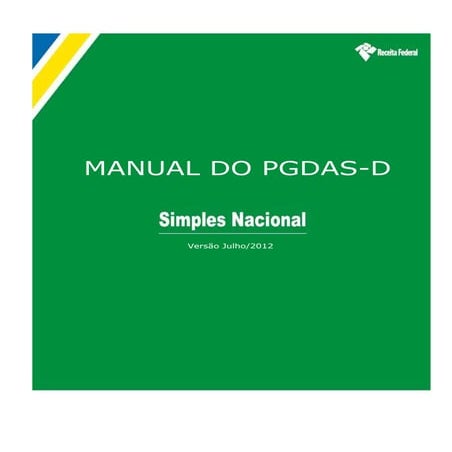 Manual pgdas d | PDF