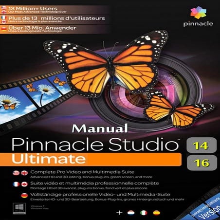 MANUAL PINNACLE STUDIO ULTIMATE | PDF