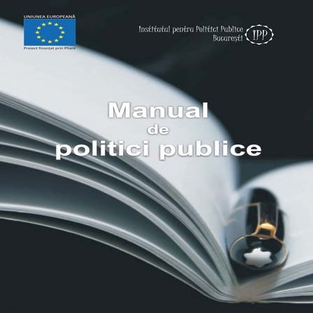 Manual politici publice ipp | PDF
