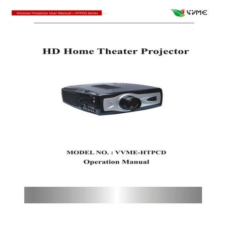 Manual projetor | PDF