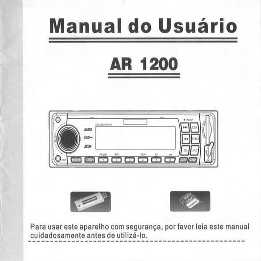 Manual radio phaser ar 1200 | PDF