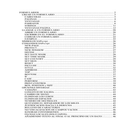 Manual sap script | PDF