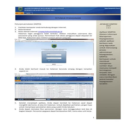 Manual simpeg 21 | PDF