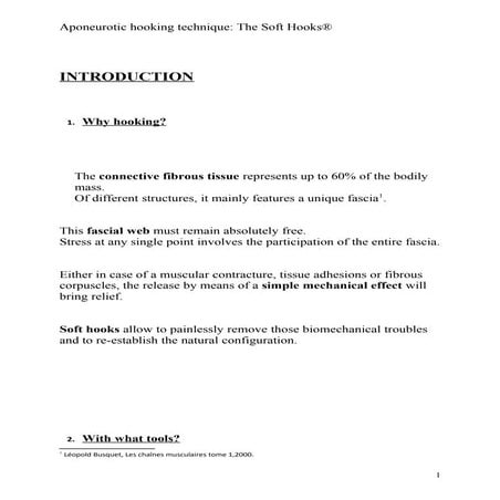 Soft tissue manipulation on the lower limb | PDF
