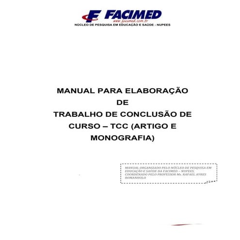 Manual tcc | PDF