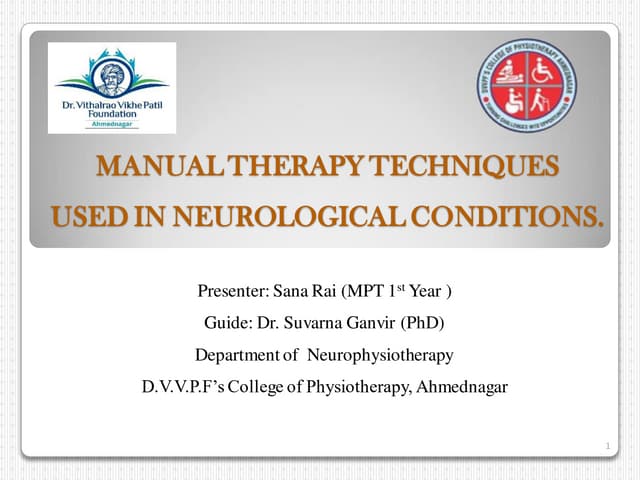 Neuro developmental therapy | PPTX