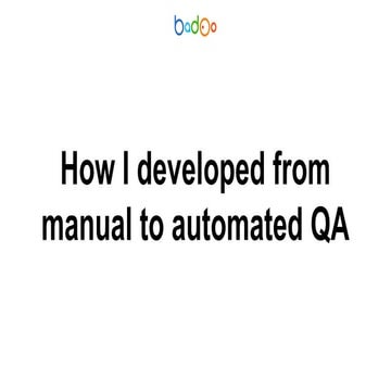 Manual to automation | PDF