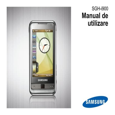 Manual utilizare samsung_sgh-i900_rom | PPT