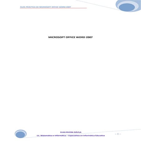 Manual del usuario word | DOCX