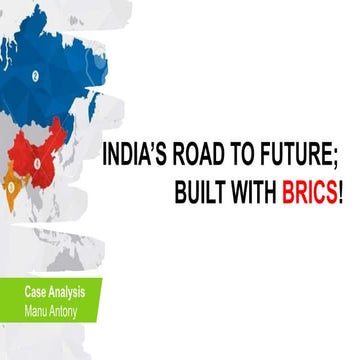 INDIA AND BRICS | PPTX
