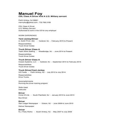 Manuel foy (1) | PDF