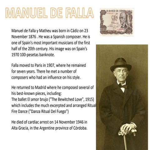 Manuel de Falla | PPT