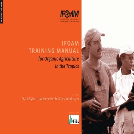 Manuel organic farming tropics ifoam | PDF