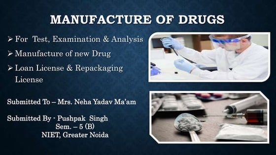 Schedule G, H, H 1, N. Drugs and cosmetics act 1940 and rules 1945 | PPT