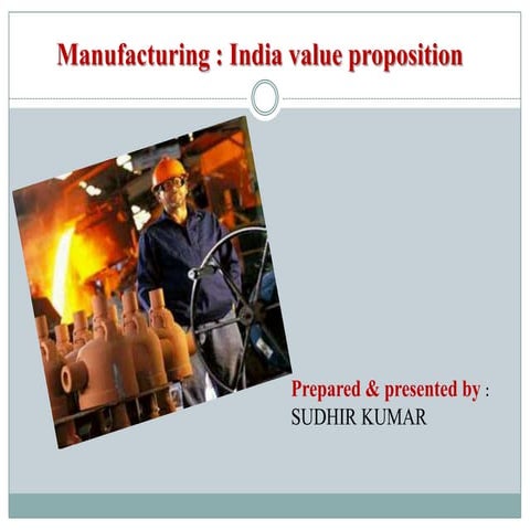 Manufacturing Industry Infographic | PDF