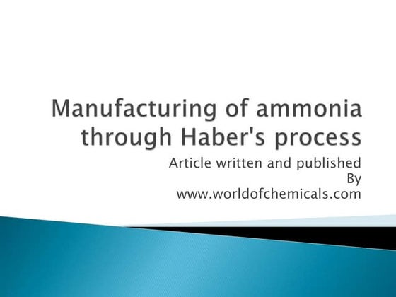 Ammonia | PPT