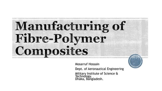 Fiber reinforced composite materials | PPT