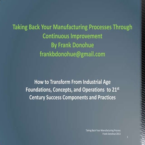 Lean enterprise and applications | PDF