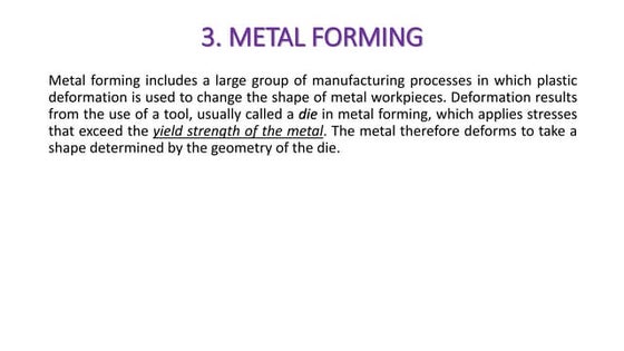 U4 P1 Metal Forming Processes PDF) Metal Flow Simulation And Design Of