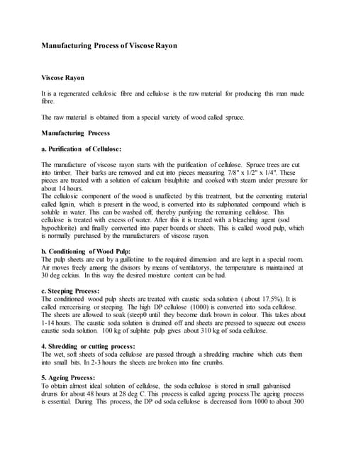 CBSE Class XII practical project on Rayon threads | DOC | Chemistry ...