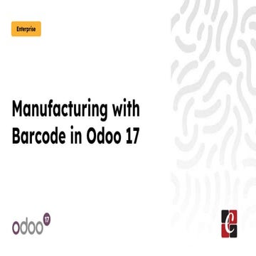How Barcodes Can Be Leveraged Within Odoo 17 | PPTX