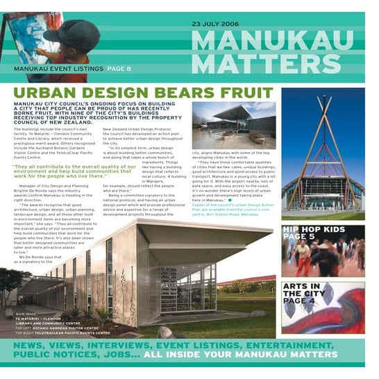Manukau matters issue 2 2006 | PDF