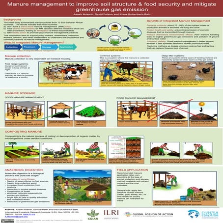 Manure management to improve soil structure and food security and ...