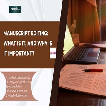 Manuscript copy editing | Editing services | APA manuscript format | PPTX | Desktop Publishing ...