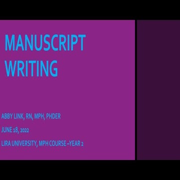 Manuscript writing.pptx