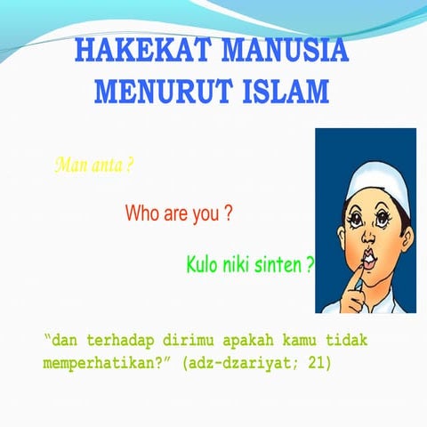 Manusia dalam-konsepsi-islam1 | PPT | Free Download