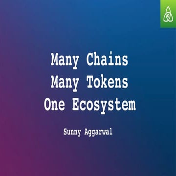 Tendermint Cosmos Many Chains Many Tokens One Ecosystem Ppt