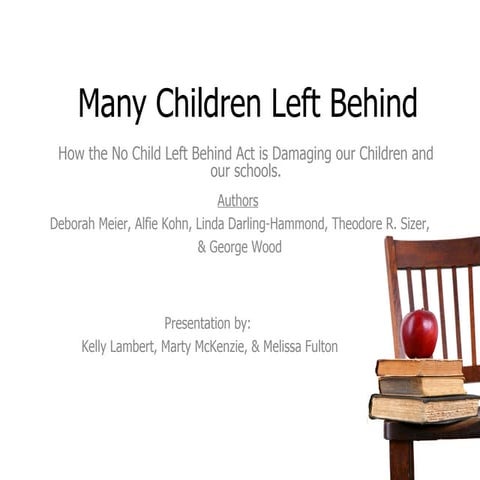 No Child Left Behind | PPT