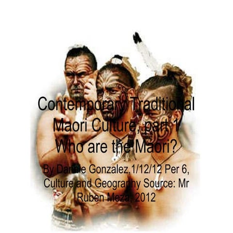 Maori | PPT