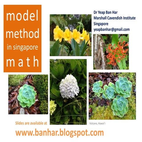 MAP111 Model Method Hilo Day 4 | PPTX