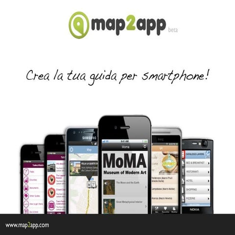 map2app_presentazione_rete_dei_cammini | PDF | Smartphones | Consumer Electronics
