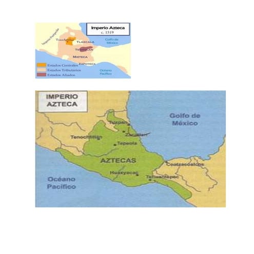 Mapa Del Imperio Azteca En Mexico UT Libraries Exhibits