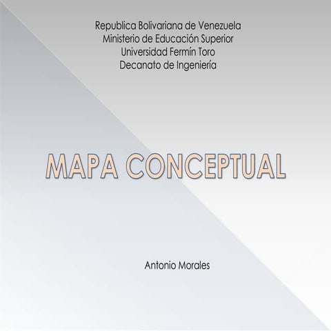 Mapa conceptual | PPTX | Computing | Technology & Computing