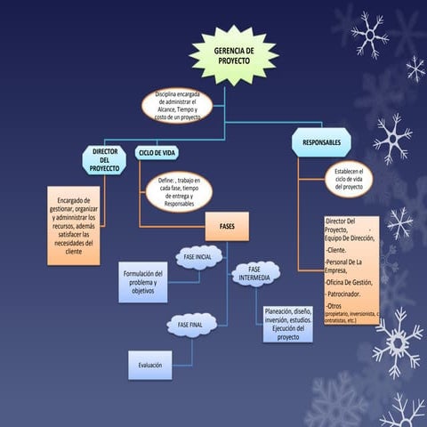 Mapa conceptual gestion de proyectos | PDF
