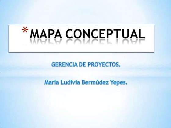 Mapa conceptual | PPTX