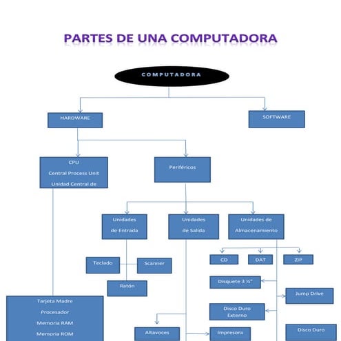 Mapa conceptual | PDF | Computer Peripherals | Computing