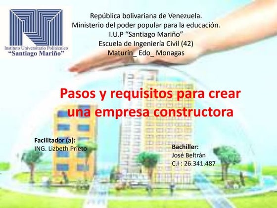 Empresa constructora, red pert cpm y diagrama de gantt | PPT