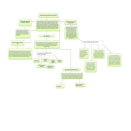 Mapa conceptual IFRS 10 years later | PDF