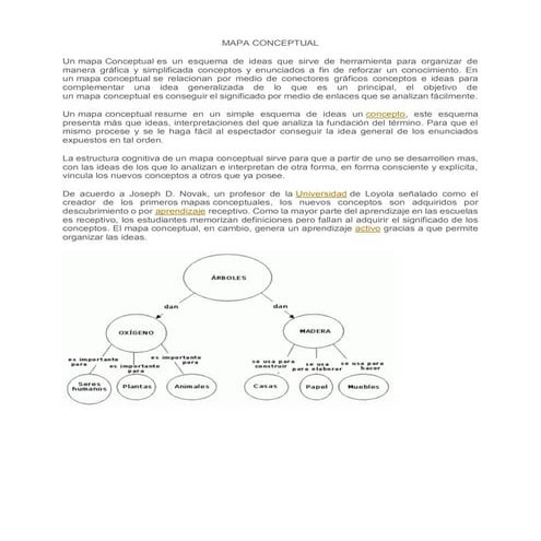 Mapa conceptual | PDF