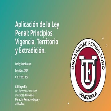Mapa Conceptual de Derecho Penal, Aplicación de la Ley Penal ...